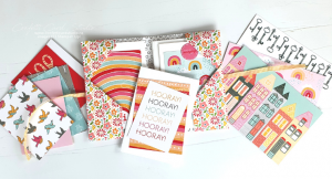 BRIGHT RAINBOW CARDS & WALLET - Confetti Card Studio