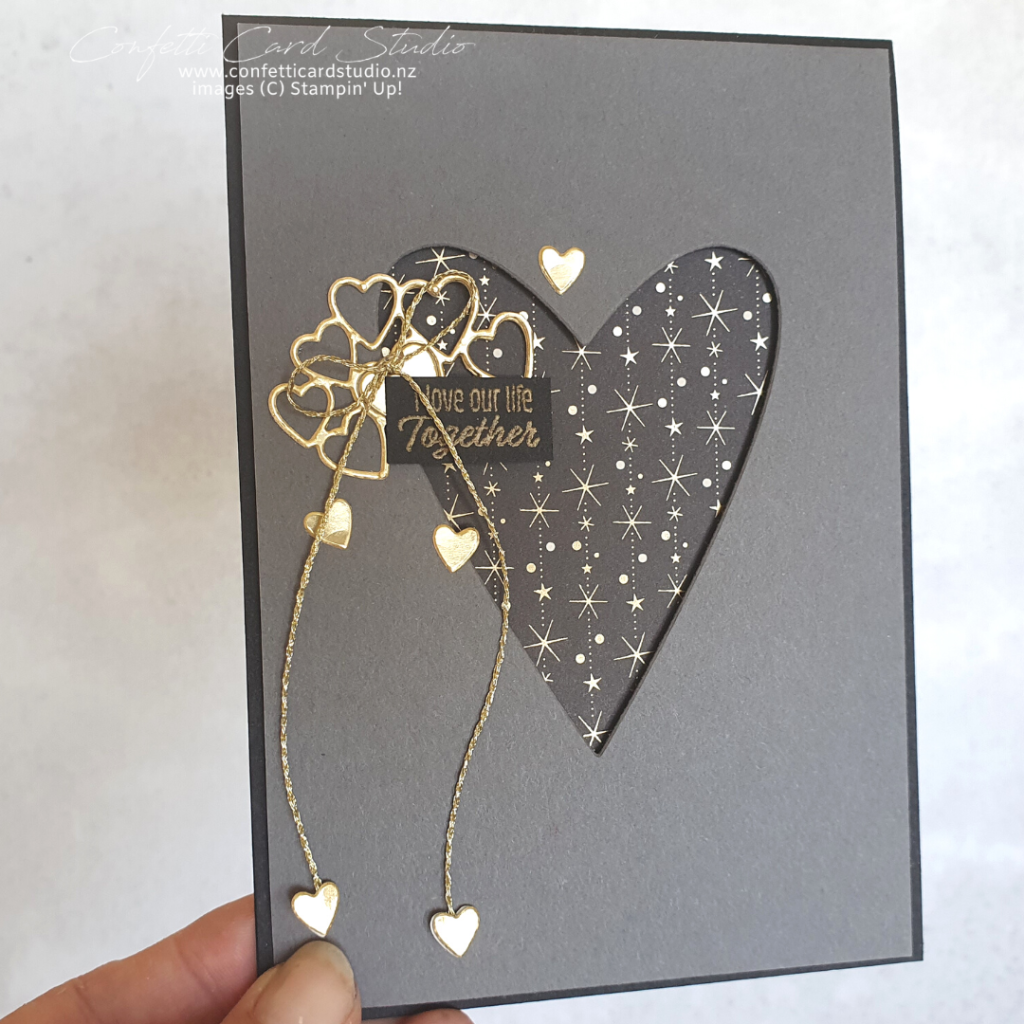 Conversation Bubbles Love Ya Card - Confetti Card Studio