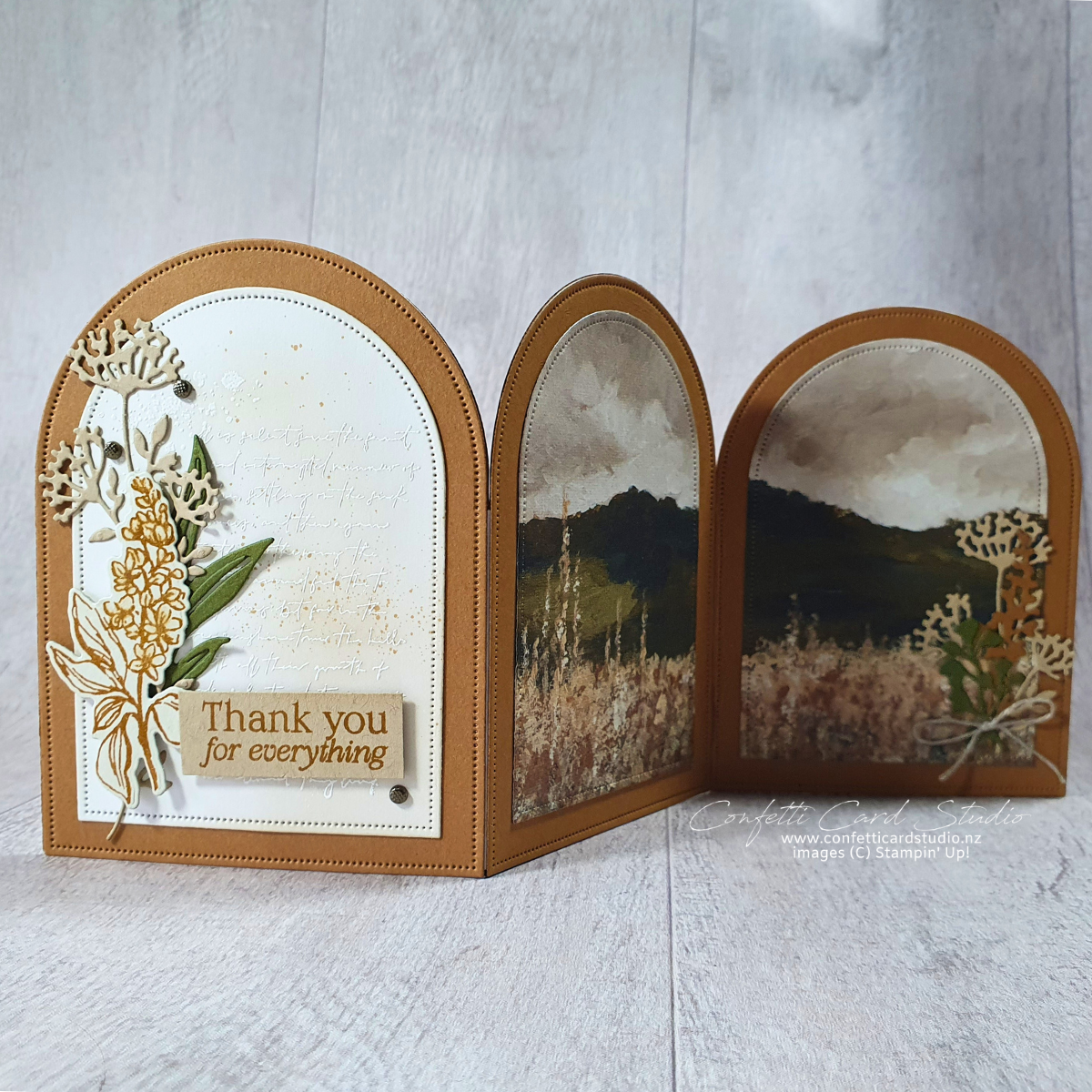 Hidden Gate Fold Card - Confetti Card Studio