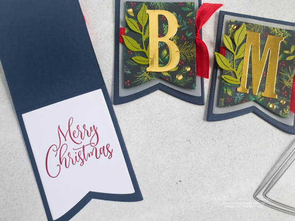 Personalised Christmas Table Tags - Confetti Card Studio